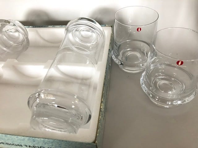 Marski lasit 6 kpl 24 cl - Antiikki Ajaton