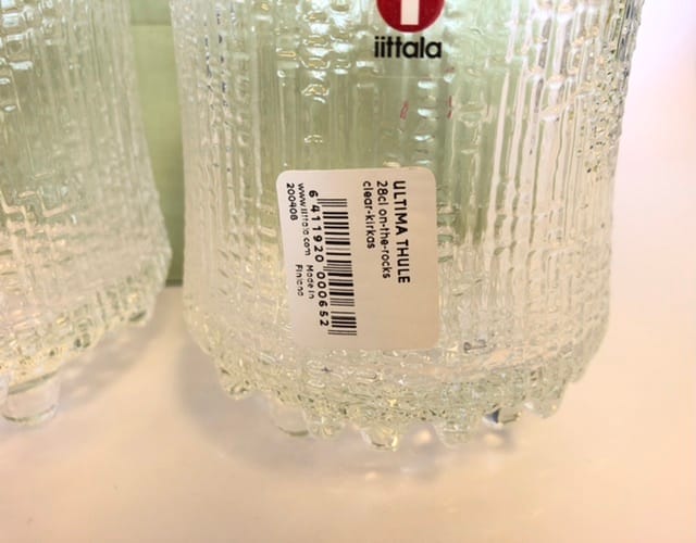 Ultima Thule On-The-Rocks 28 cl lasit 4 kpl - Antiikki Ajaton